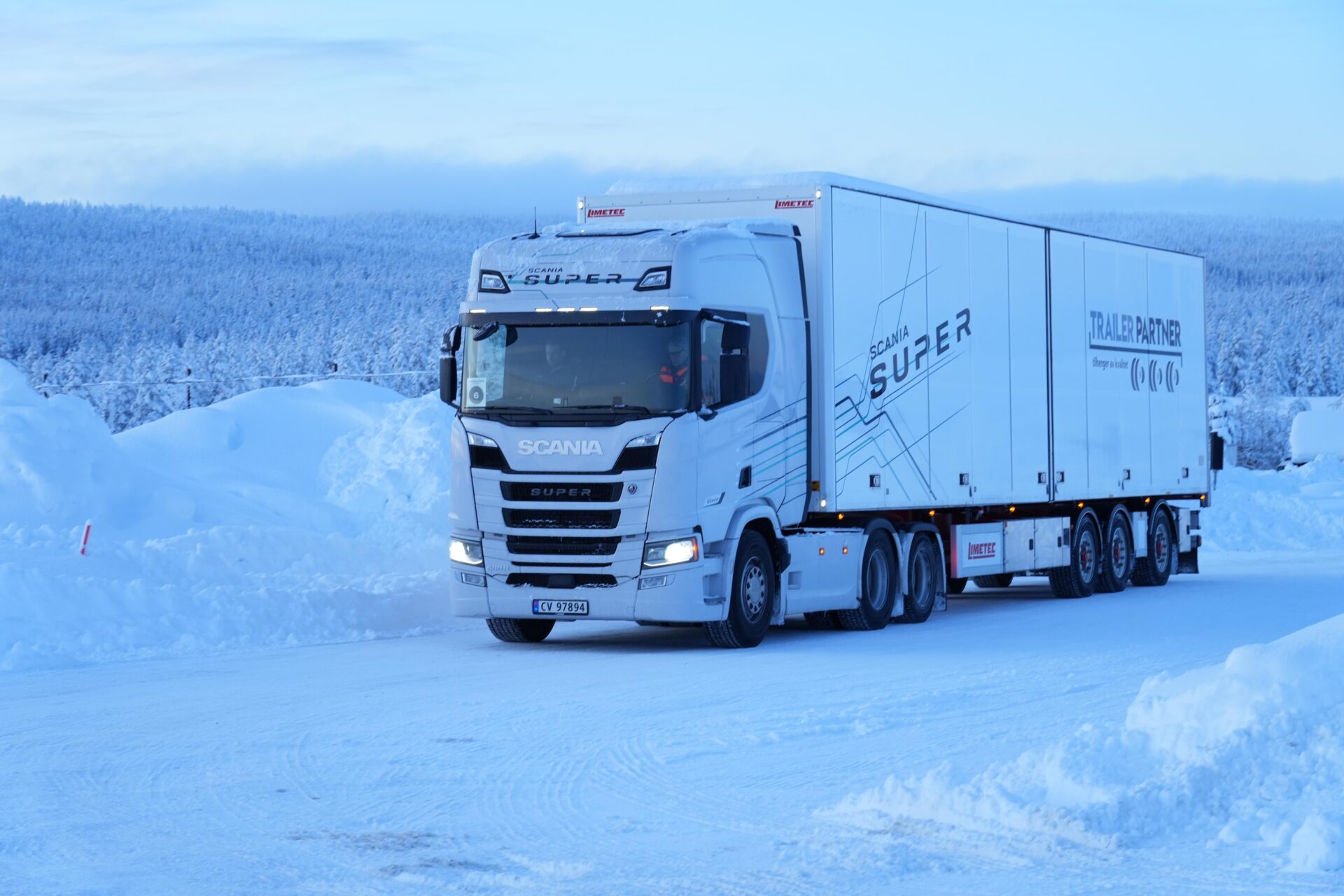 Scania: LKW demonstrieren auch bei härtesten Wintereinsätzen ihre ...
